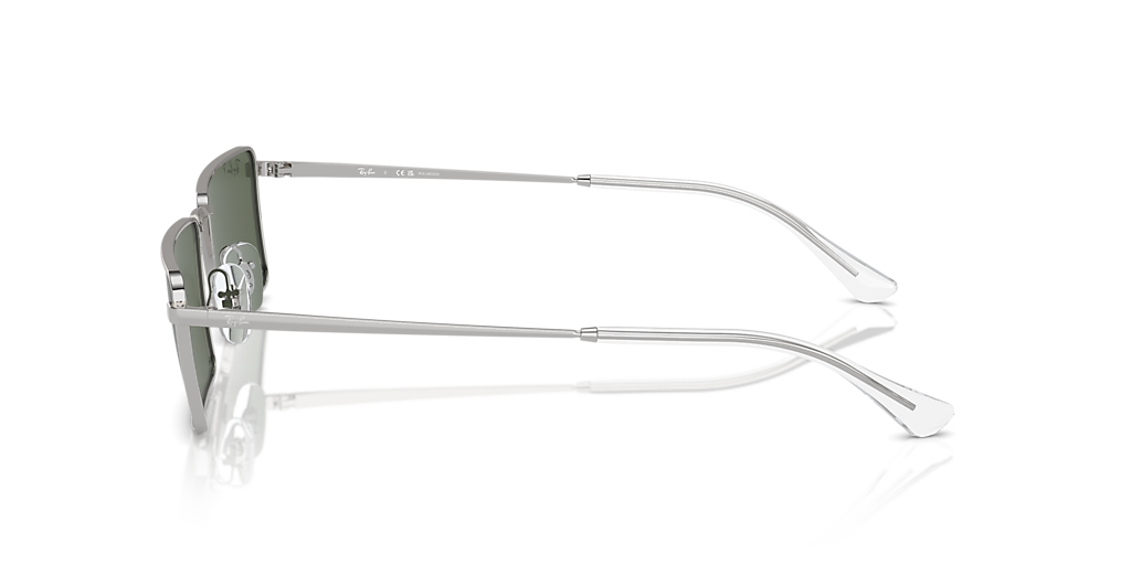 RB3741 Emy Bio-Based Ray-Ban Silver/Green XXL – SunglassHut UAE