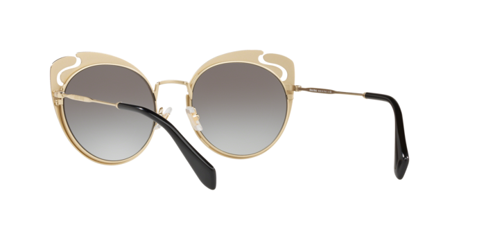 MU57TS Miu Miu Gold/Grey – SunglassHut UAE